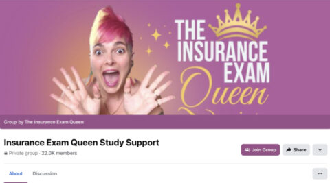 The IEQ Study Support Facebook Group - Insurance Exam Queen